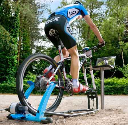 Tacx Fortius Multiplayer T1930.30 VR-Trainer Inclusief Stuurframe ...