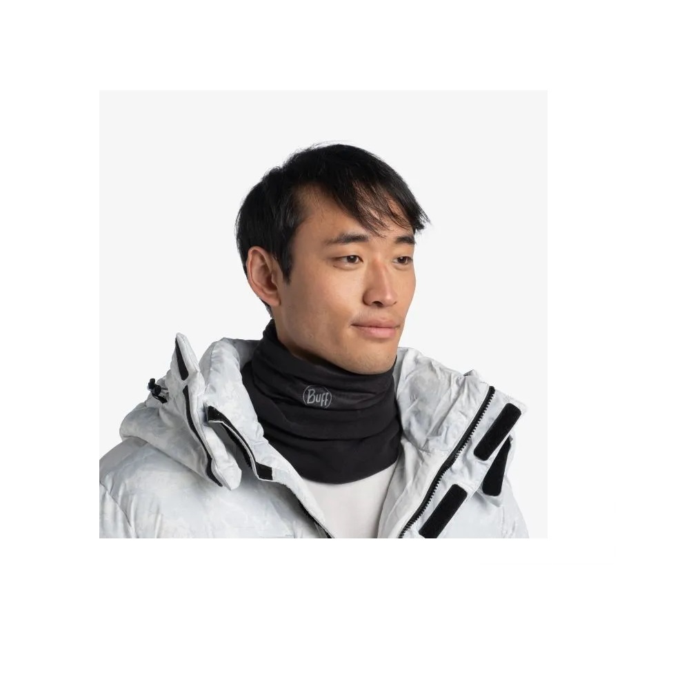 Buff Polar Nekwarmer Solid Zwart koop je bij Futurumshop.nl