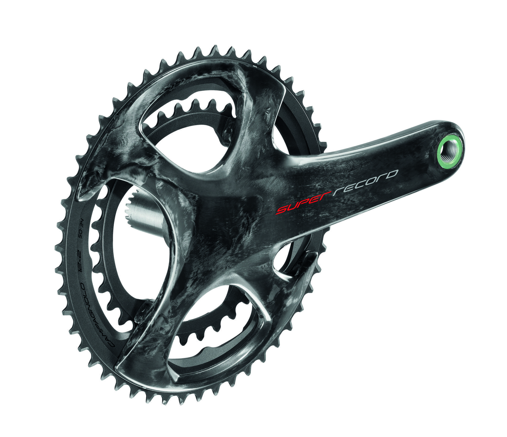 Campagnolo Super Record Ultra Torque Titanium/Carbon Crankstel 12 speed ...