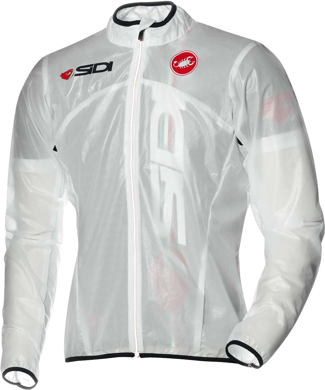 Castelli Sidi 14 Sottile Due Regenjack Transparant koop je bij ...