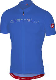 Castelli Prologo V Fietsshirt Korte Mouwen Blauw Heren koop je bij ...