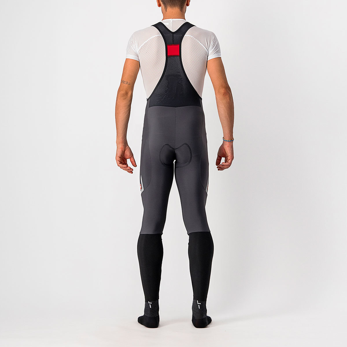 Castelli Velocissimo 5 Fietsbroek Lang Donkergrijs/Zilver Reflex Heren ...