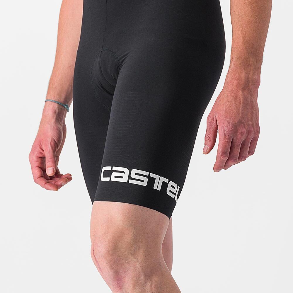 Castelli Premio Black LTD Edition Fietsbroek Kort LTD Zwart/Wit Heren