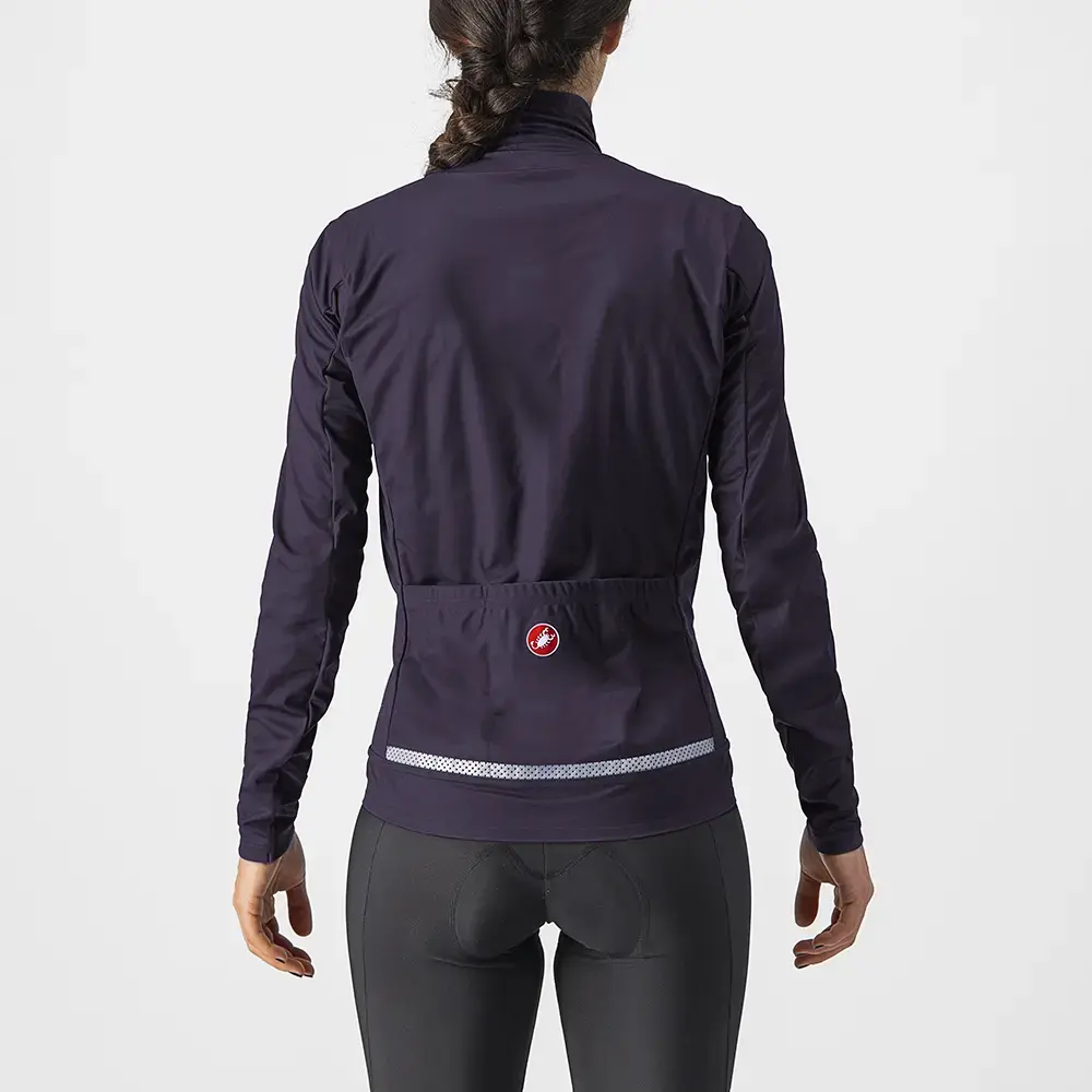 Castelli Go Fietsjack Paars Dames