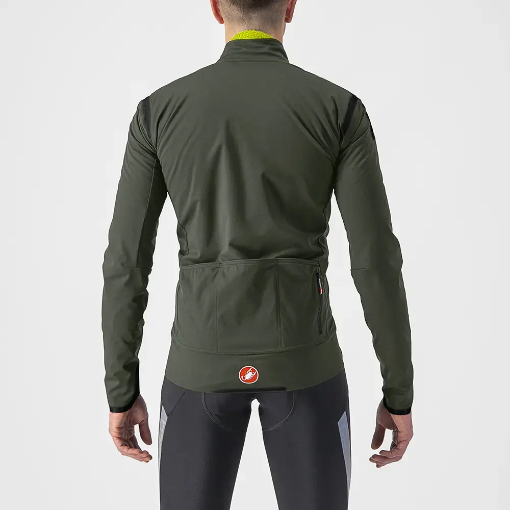 Castelli Alpha Ultimate Insulated Fietsjack Groen/Zwart Heren