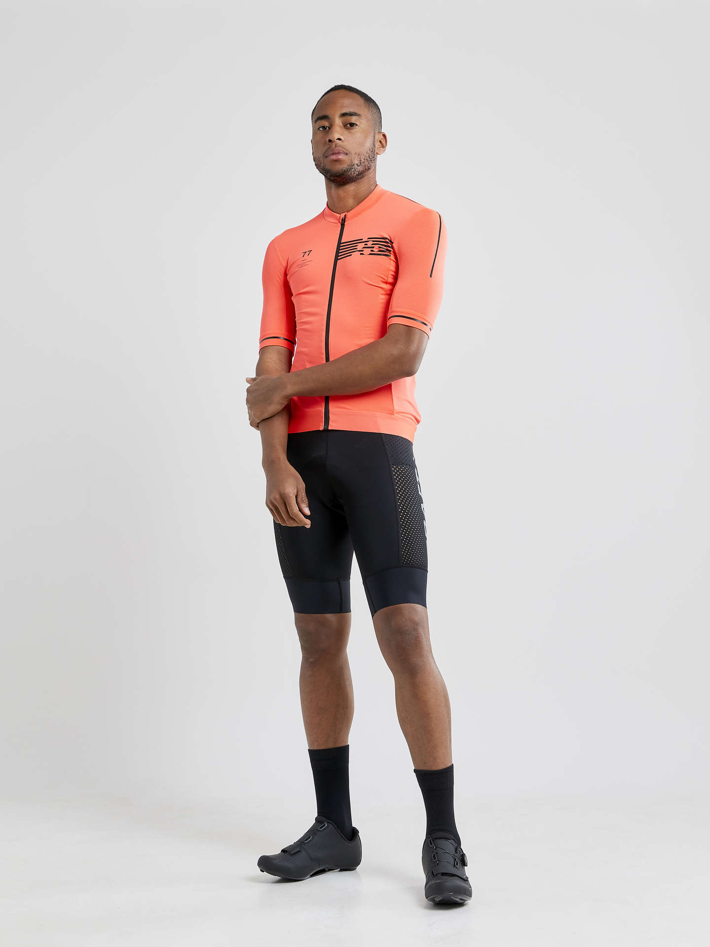 Craft Aero Pack Fietsshirt Korte Mouwen Oranje Heren