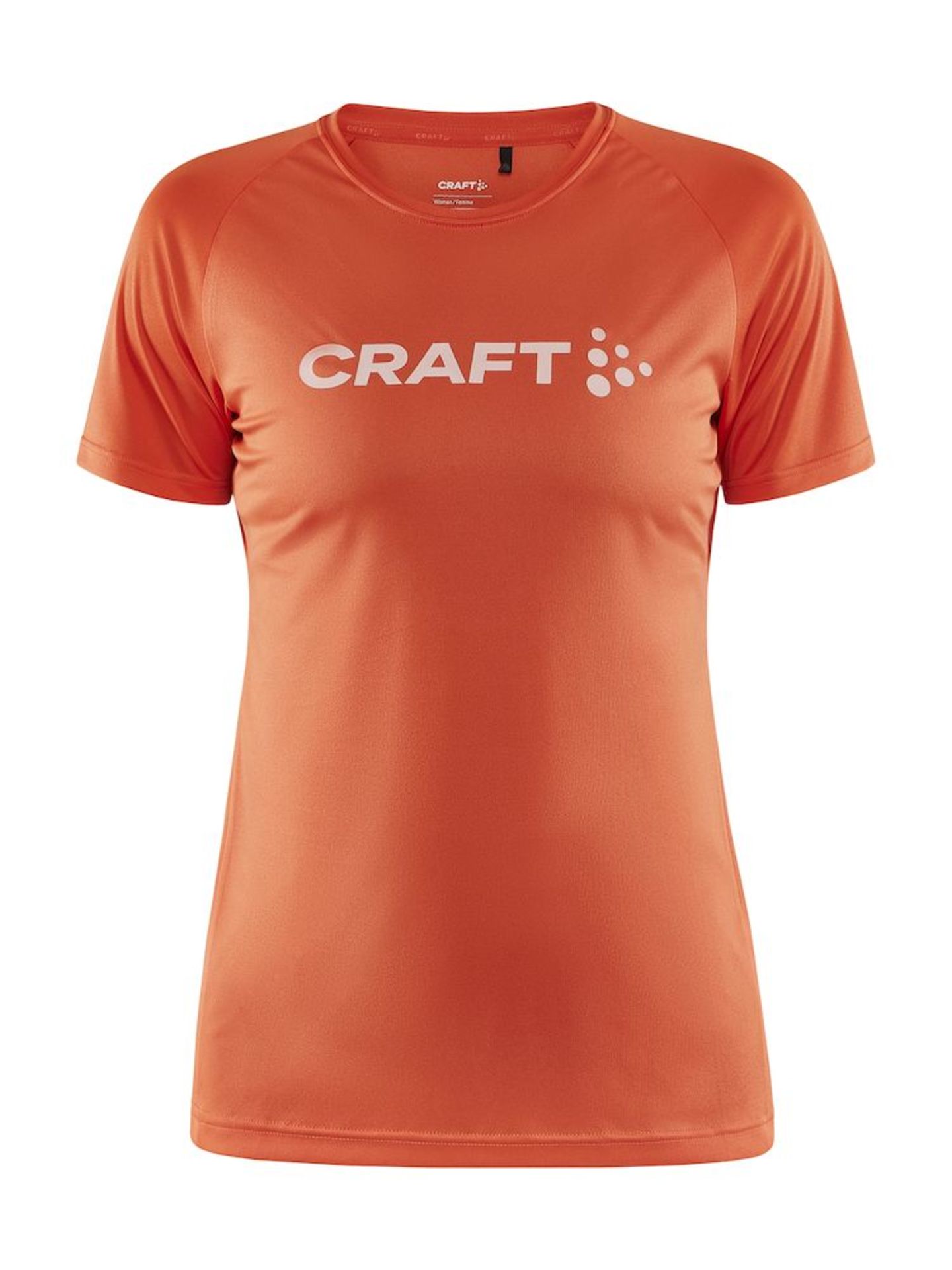 Craft CORE Unify Logo Hardloopshirt Korte Mouwen Oranje Dames koop je ...