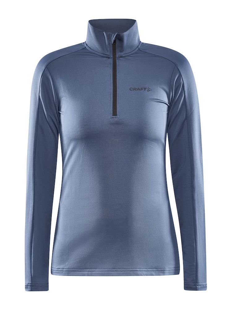 Craft CORE Gain Midlayer Lange Mouwen Blauw/Grijs Dames