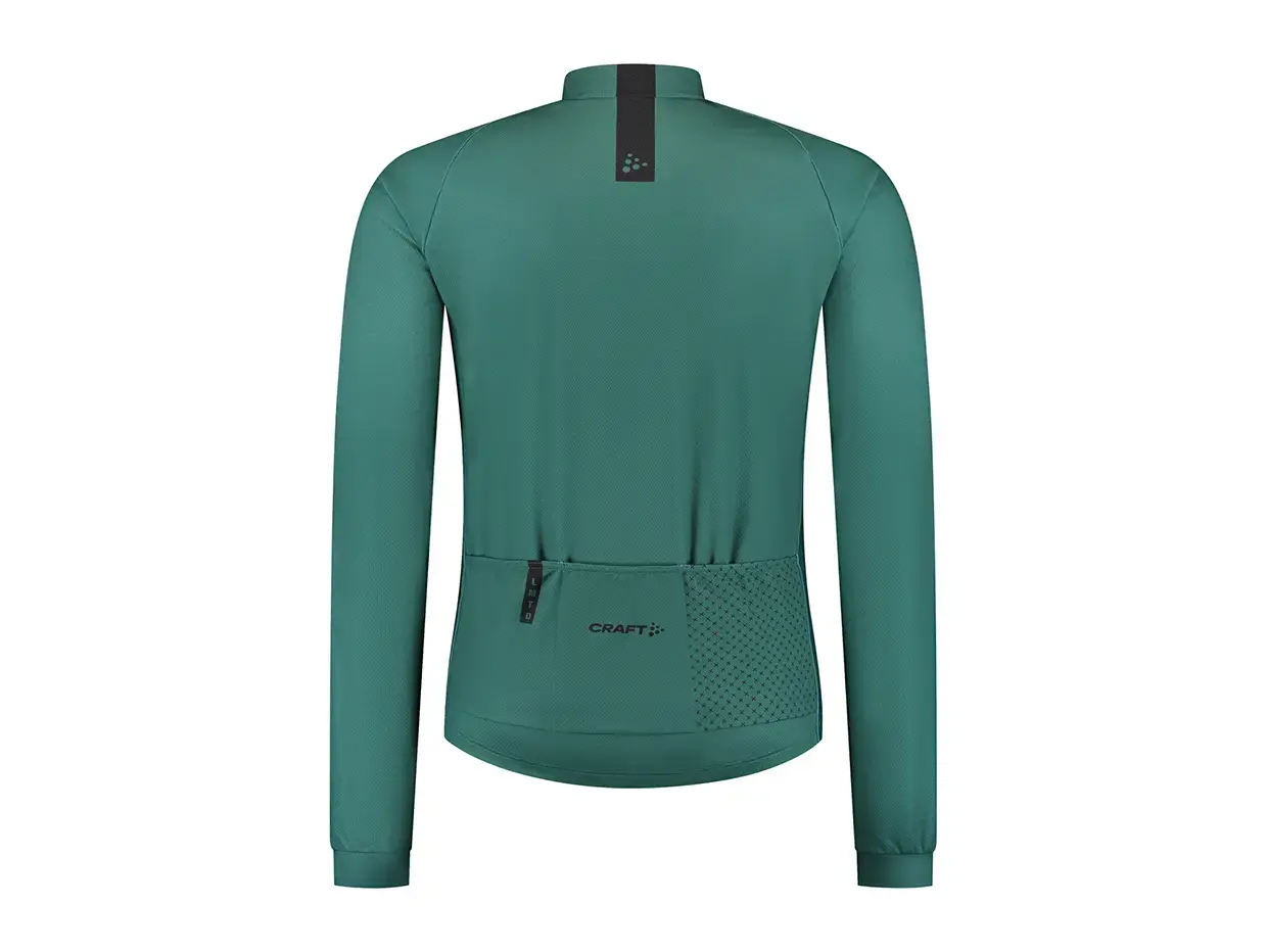 Craft LMTD Fietsshirt Lange Mouwen Groen/Zwart Heren koop je bij ...