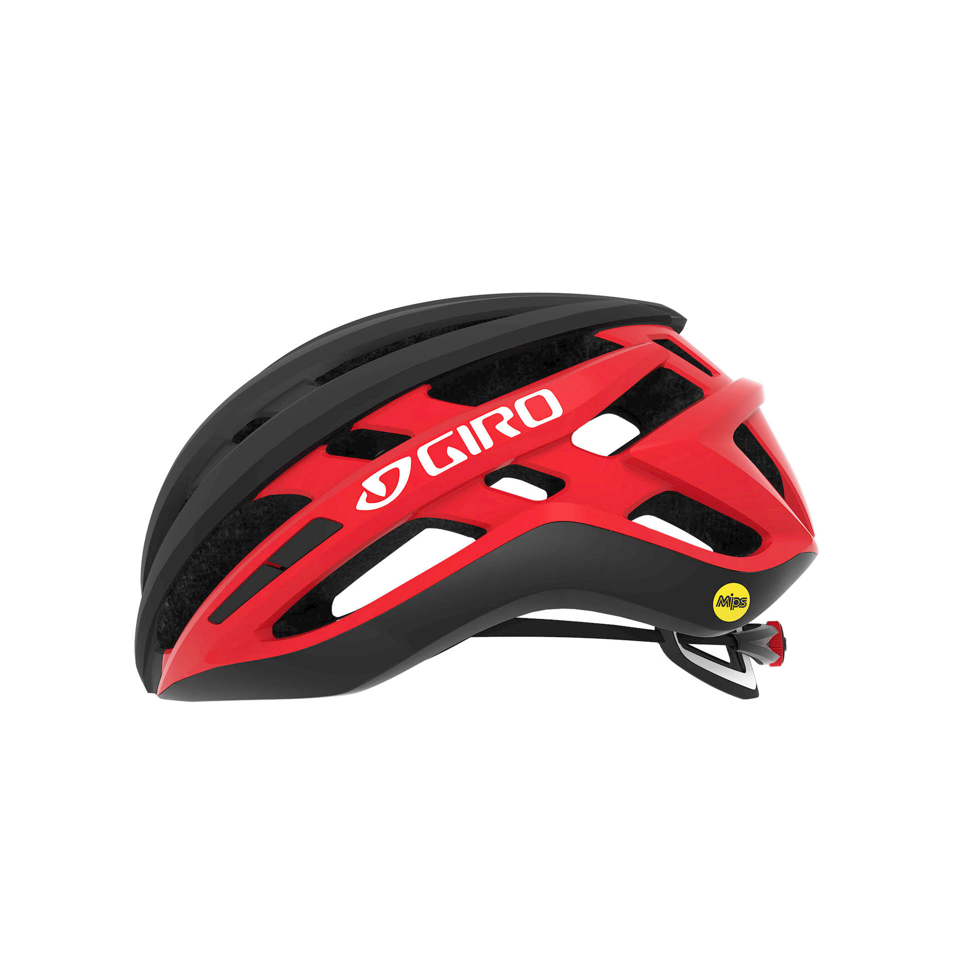 Giro Agilis MIPS Race Fietshelm Mat Zwart/Rood