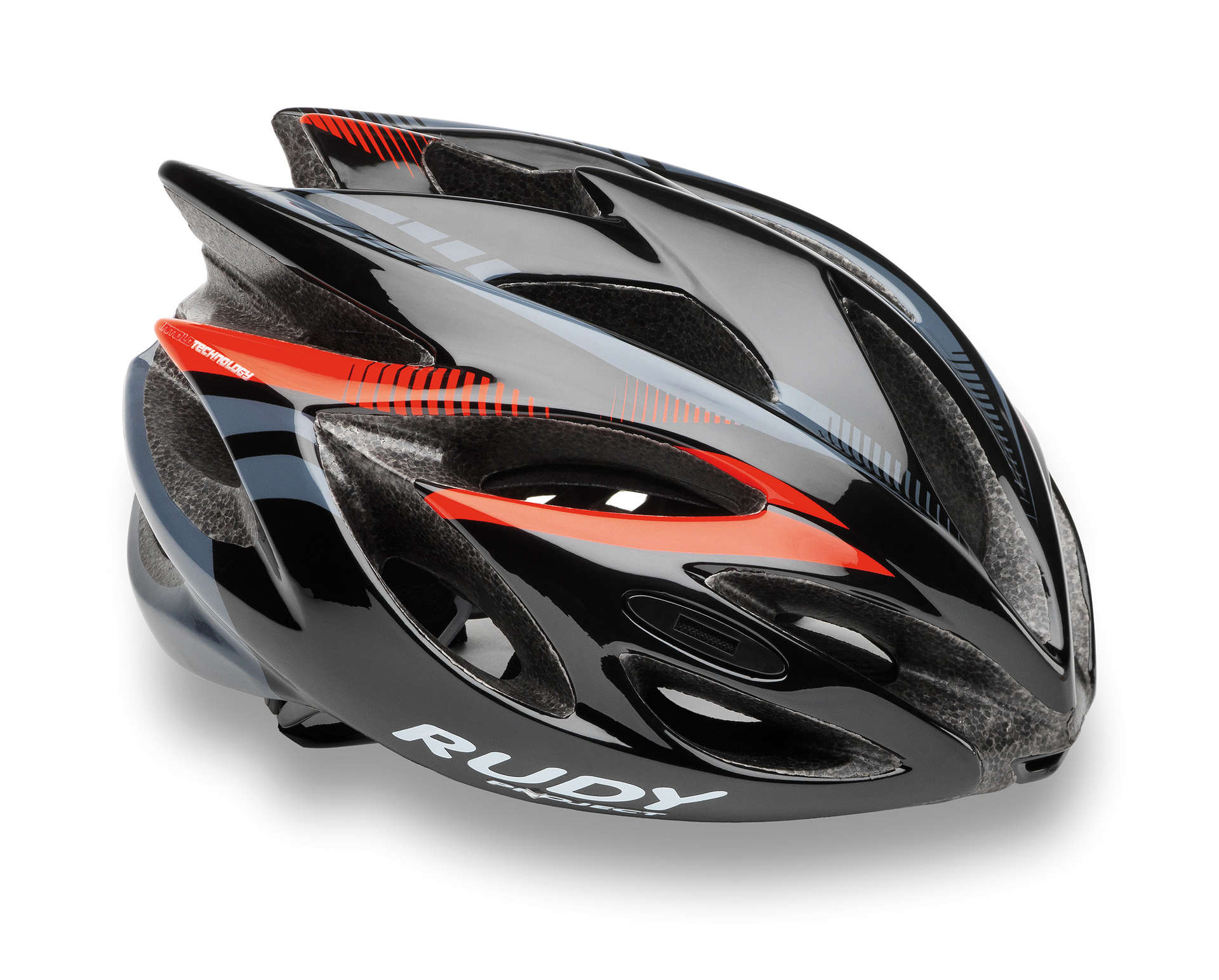 Rudy Project Rush Fietshelm Shiny Zwart/Fluor Rood koop je bij ...