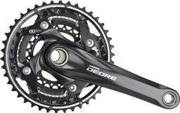 Shimano Deore FC-M610 Crankset 3x10 Speed Zwart