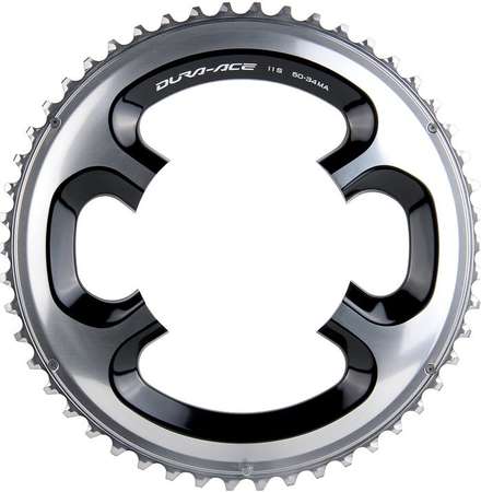 Shimano Dura Ace FC-R9000 Kettingblad Buiten Zilver/Zwart