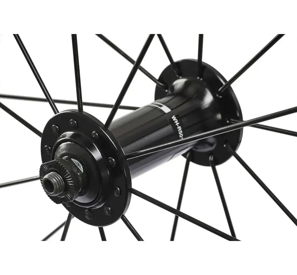 Shimano WH-R501 Race Wielset Zwart/Rood