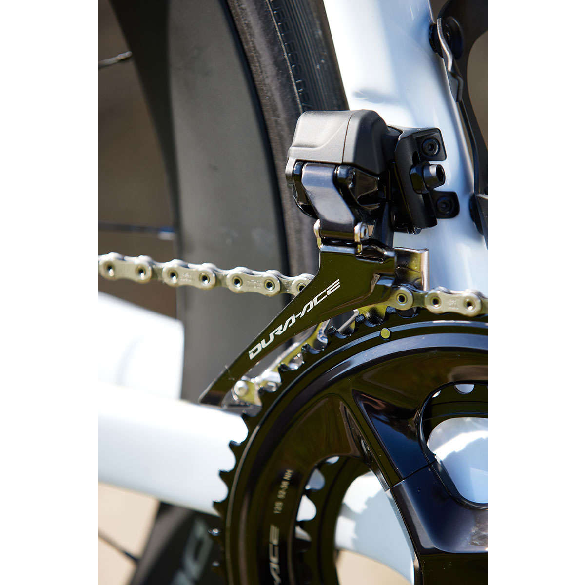 Shimano Dura Ace R9250 DI2 Aanlas Voorderailleur 12 Speed