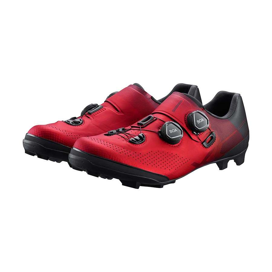 Shimano XC702 Mountainbikeschoenen Rood Heren