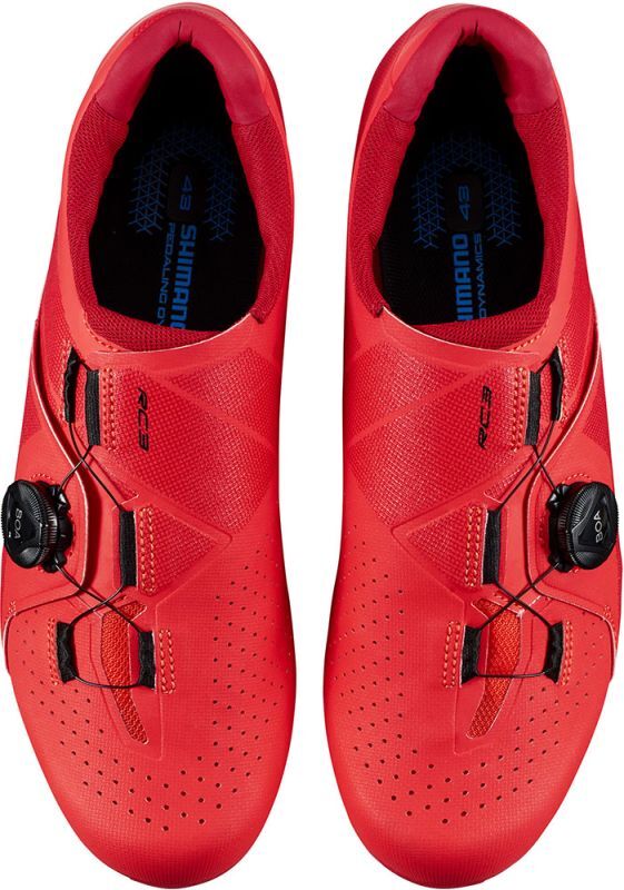 Shimano RC300 Breed Wielrenschoenen Rood Heren