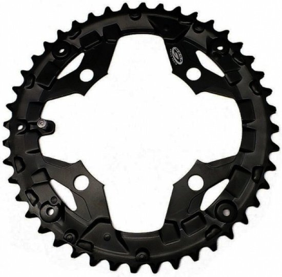 Shimano Acera FC-M391/M430 Triple Kettingblad met Beschermer Zwart 9 Speed