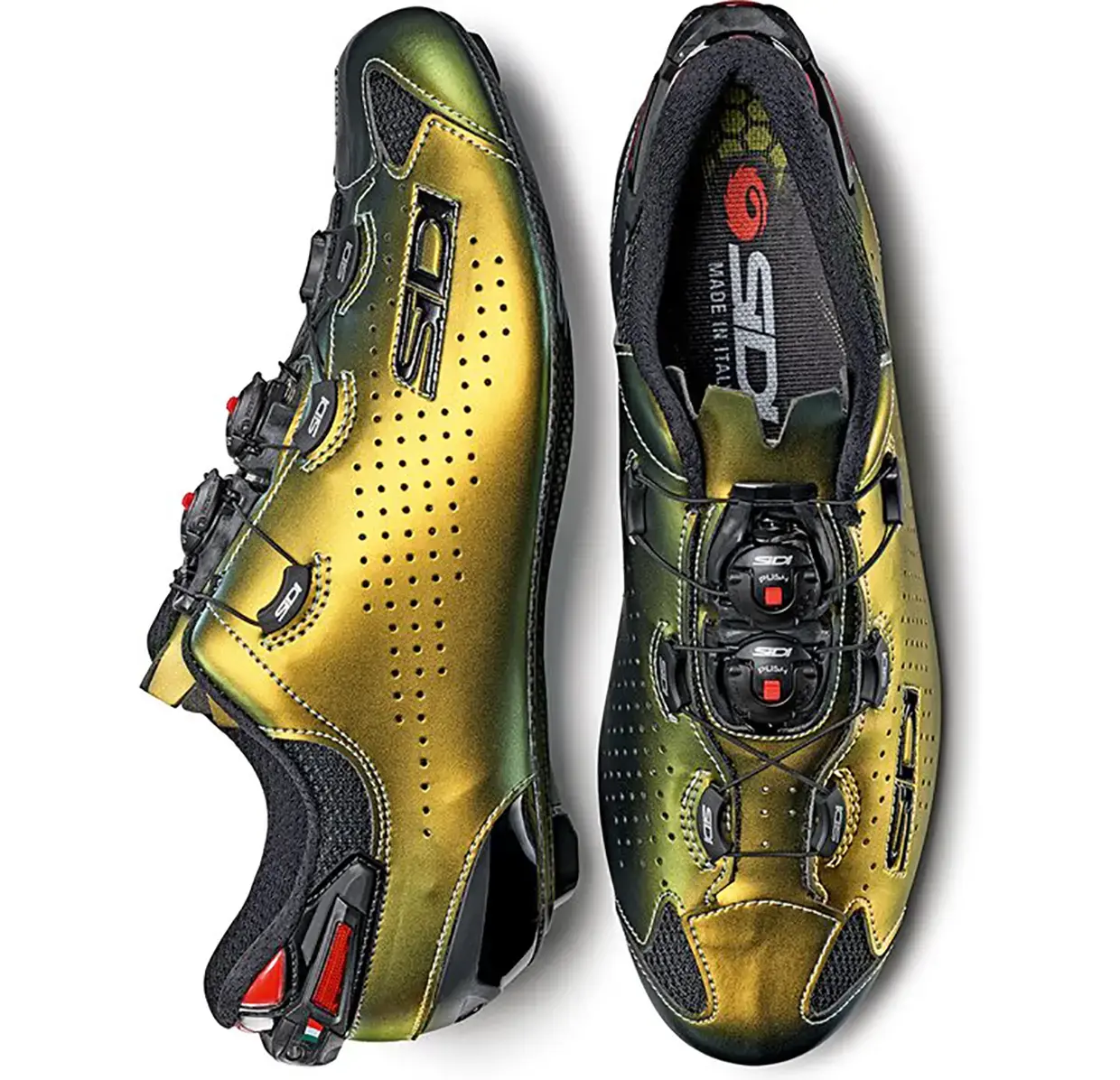 Sidi Shot 2 Limited Edition Wielrenschoenen Goud/Zilver Heren