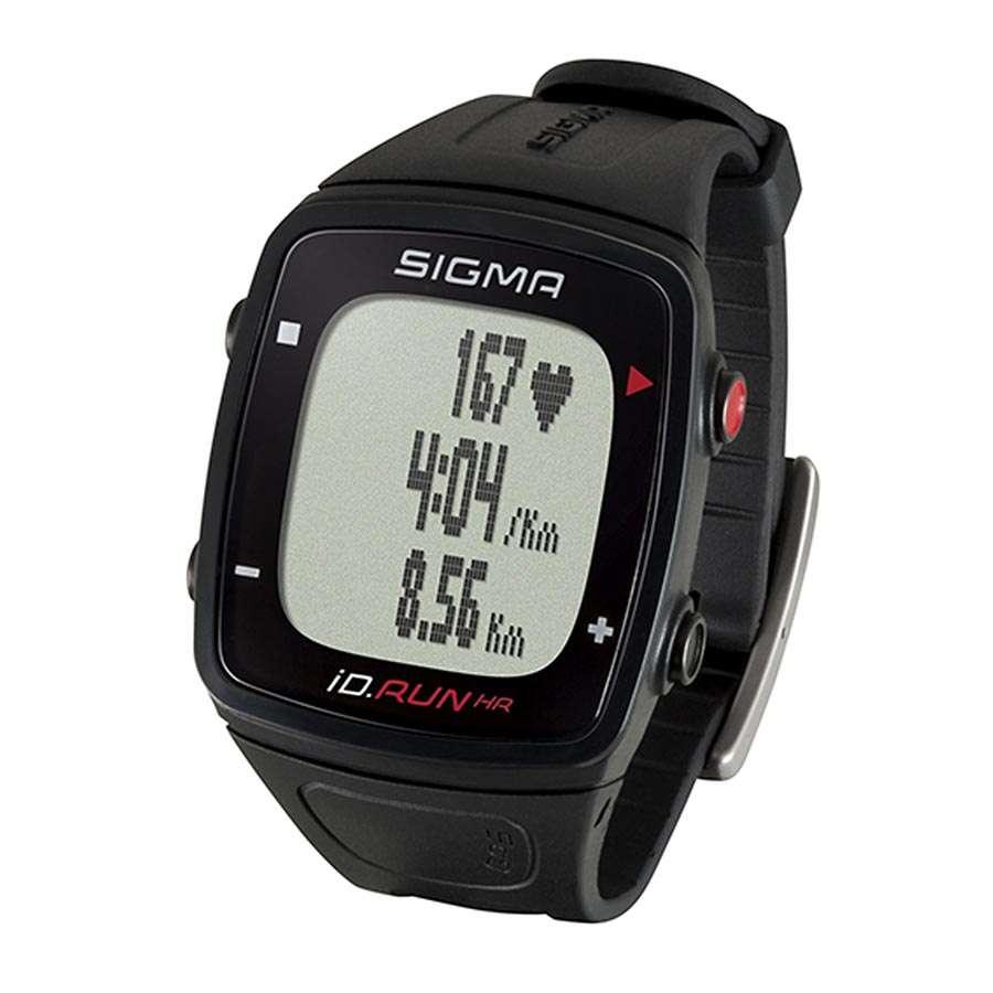 Sigma Sport iD.RUN HR GPS Hartslagmeter Zwart