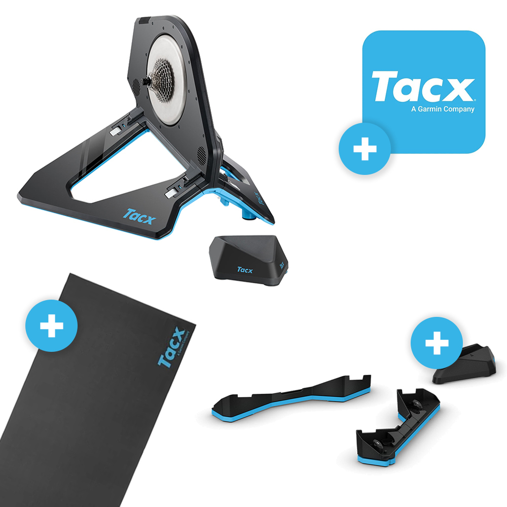 Tacx NEO 2T Trainer + Motion Plates + Trainermat + 6 Maanden Tacx premium