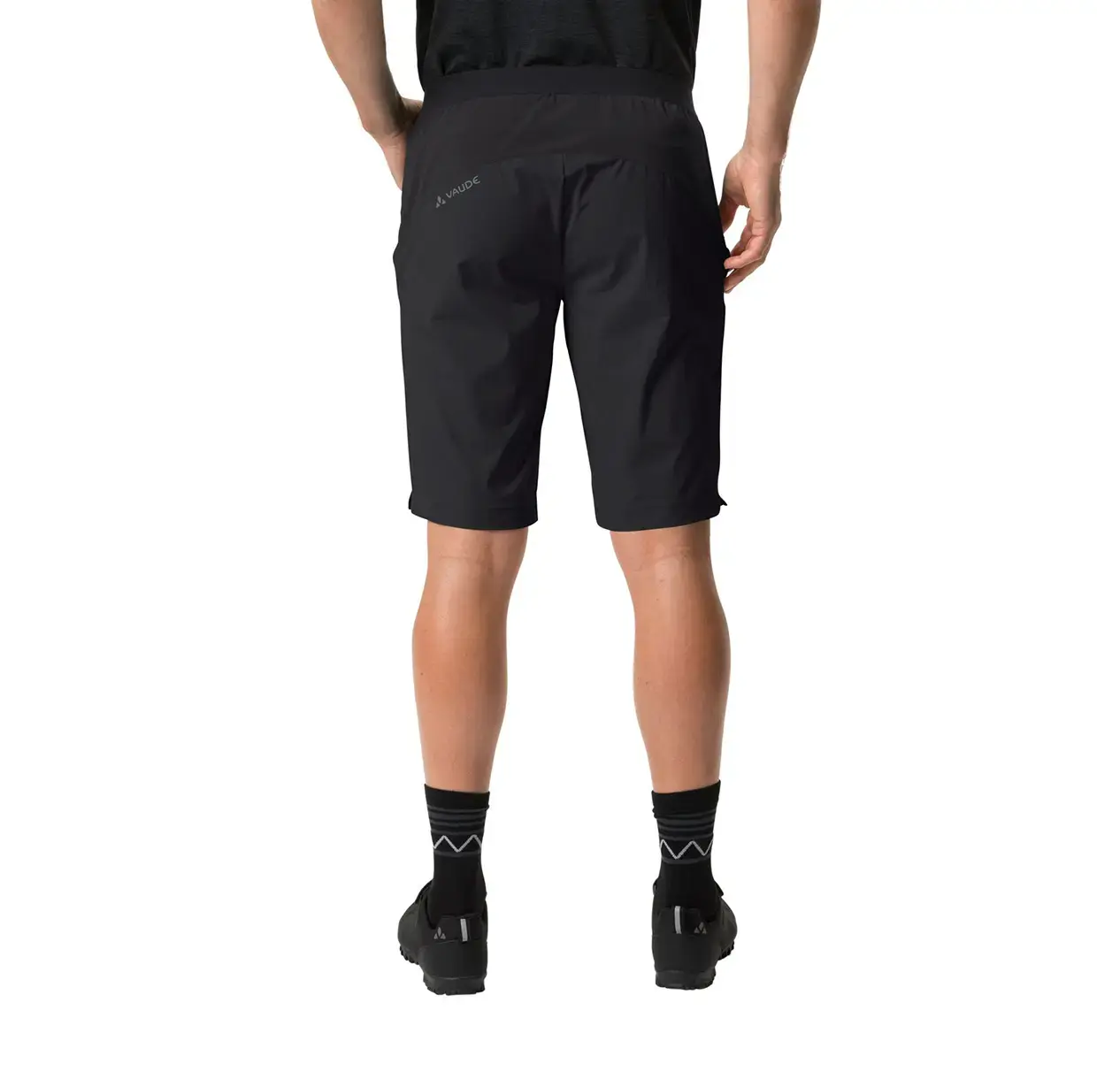 VAUDE Kuro Gravel Fietsbroek Kort Zwart Heren koop je bij Futurumshop.nl