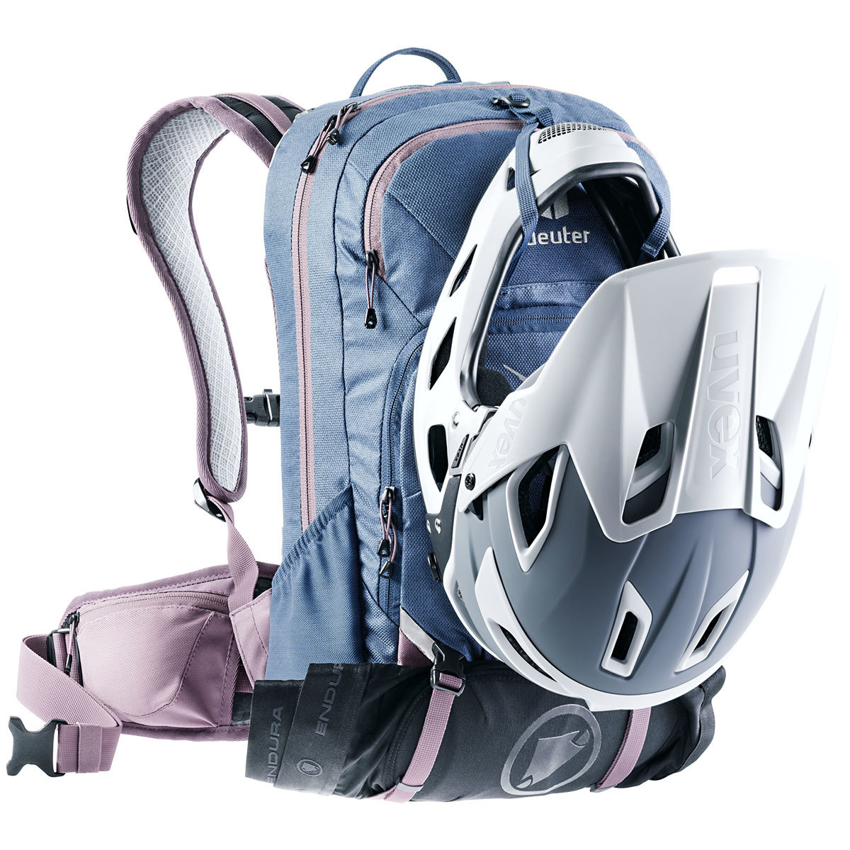 Deuter Attack 14 SL Fietsrugzak Blauw/Paars