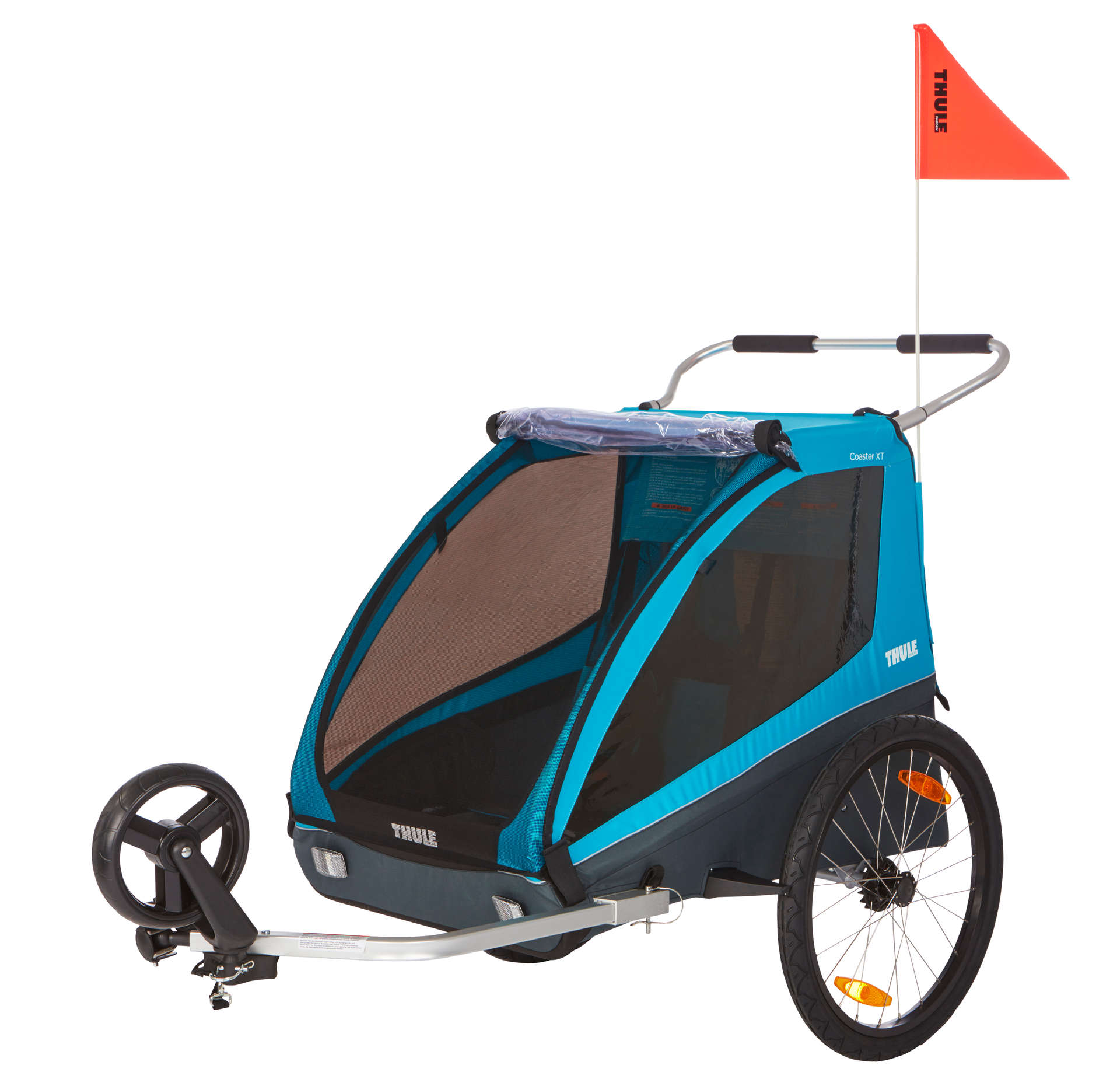 Thule Coaster XT Kinderkar Blauw koop je bij Futurumshop.nl