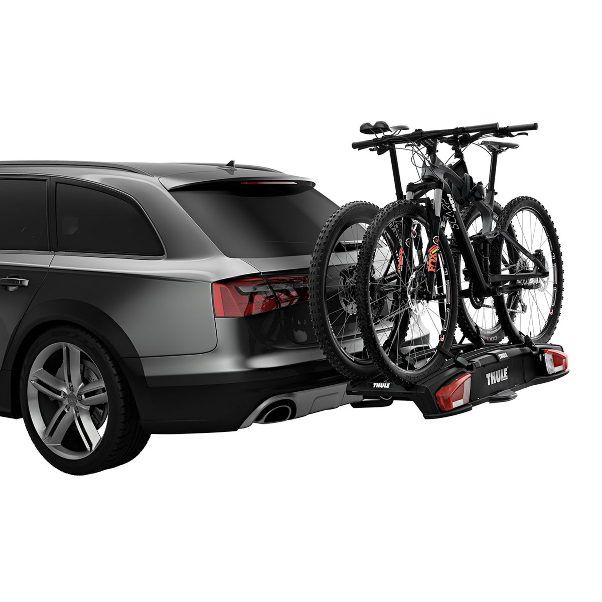 Thule VeloSpace XT Fietsendrager voor 2 fietsen 13pin Zwart