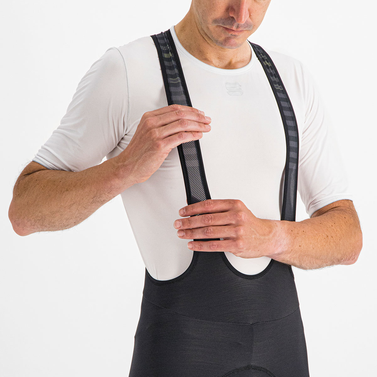 Sportful Classic Race Fietsbroek Lang Met Zeem Zwart/Donkergroen Heren