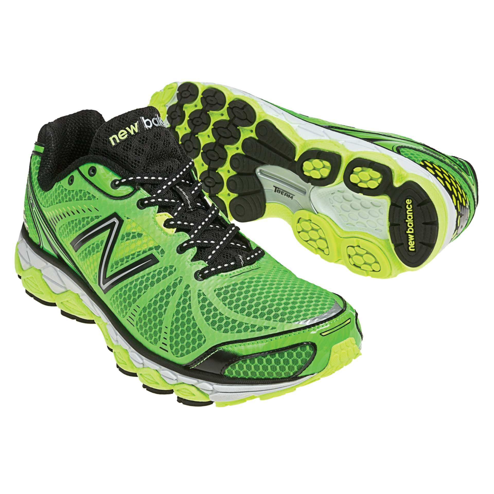 New Balance M880 D Groen/Geel Hardloopschoen Heren koop je bij ...