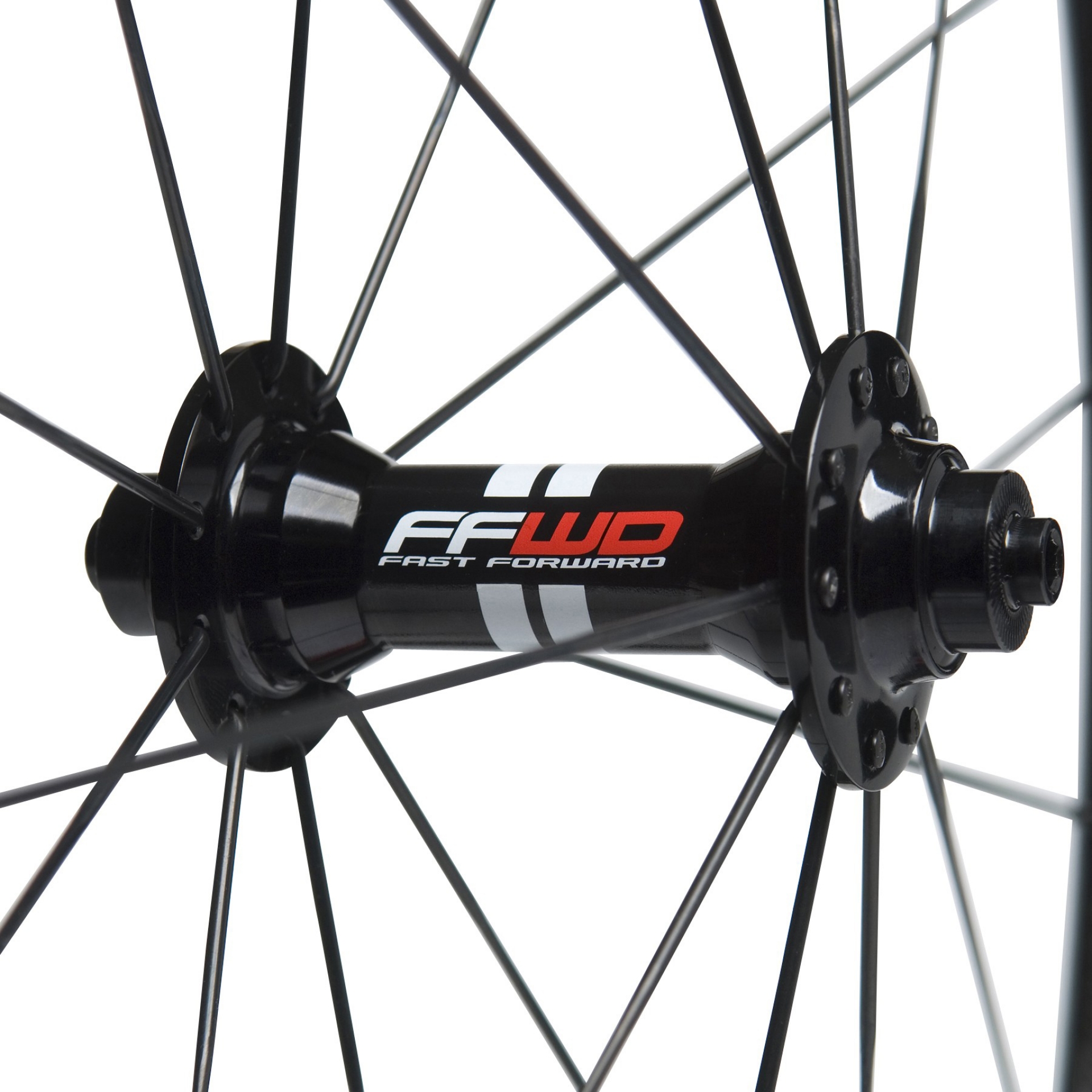 Fast Forward F4R Full Carbon Clincher Wielset met FFWD Naaf