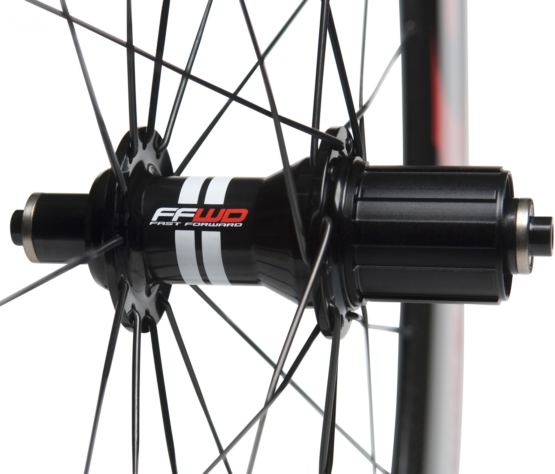 Fast Forward F2R Full Carbon Clincher Wielset met FFWD Naaf