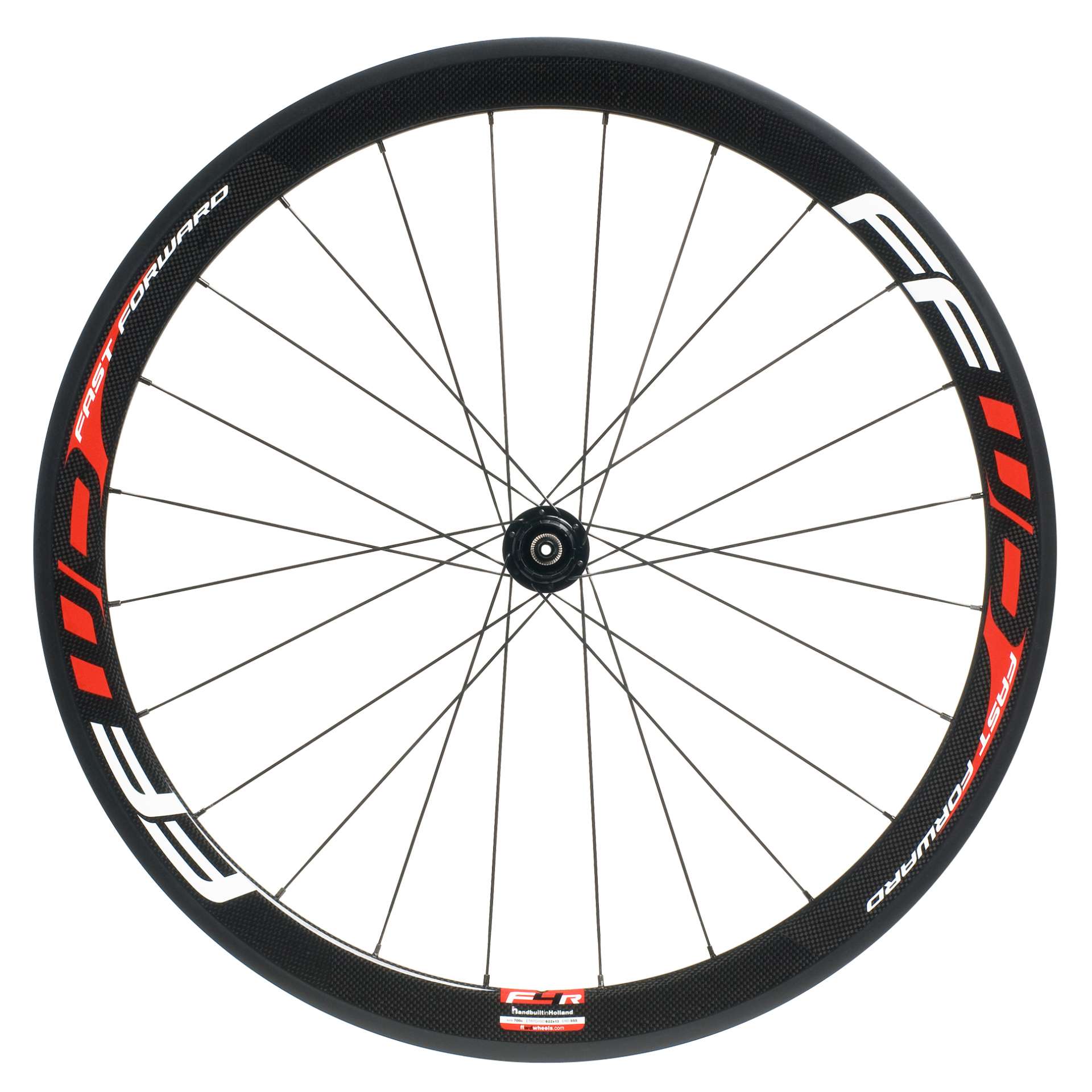 Fast Forward F4R Carbon Clincher Wielset met DT Swiss 240S Naaf Rood ...