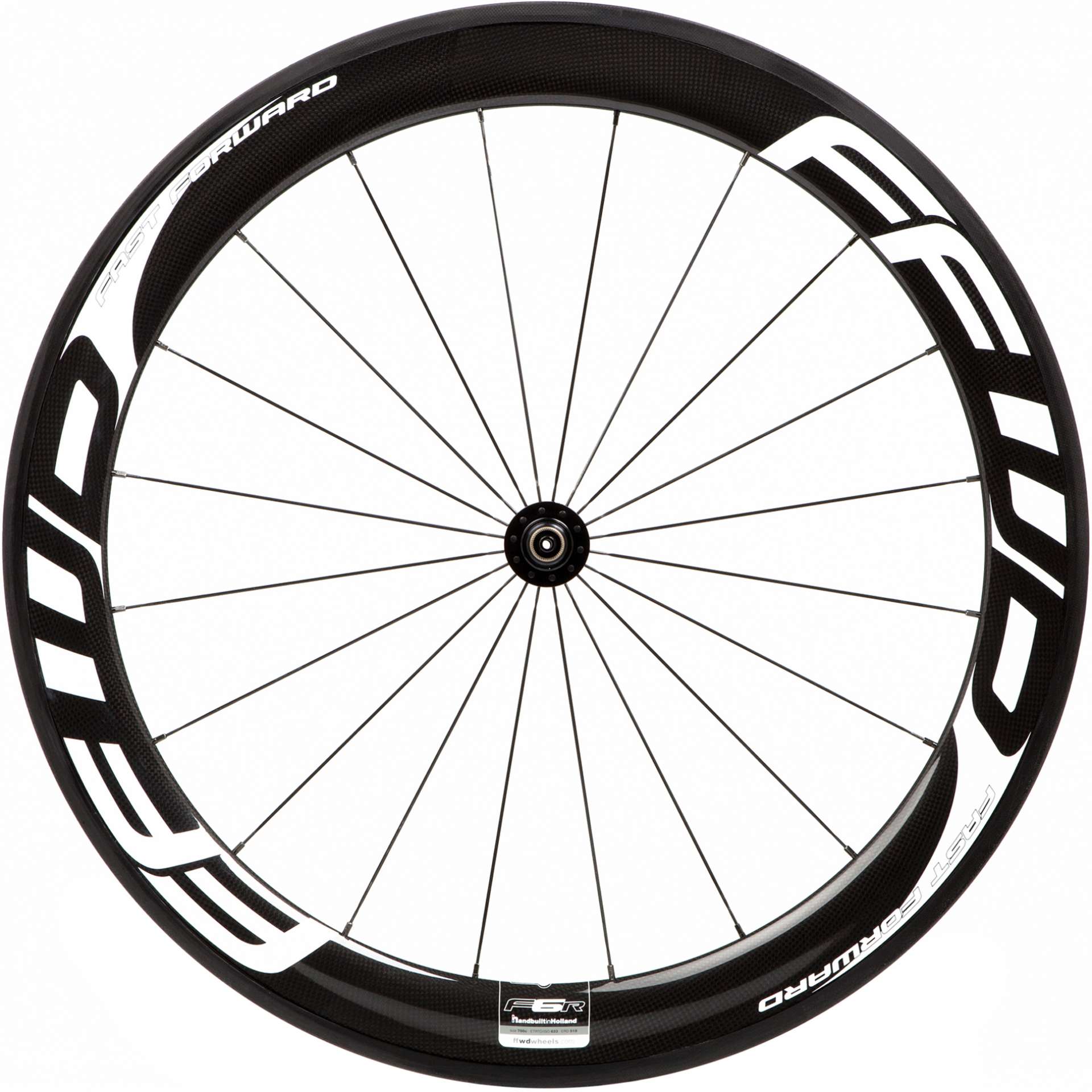 Fast Forward F6R Full Carbon Tubular Wielset Wit met FFWD Naaf koop je ...