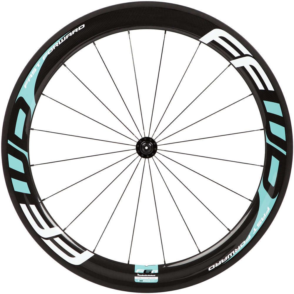 Fast Forward Carbon F6R Wielset (60mm) 20/24H Tubular FFWD Celeste koop ...