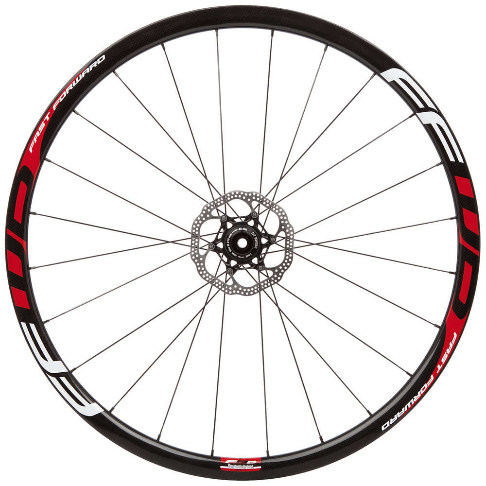 Fast Forward Carbon F3D Wielset (30mm) FCC 12mm DT Swiss 24 Rood/Zwart ...