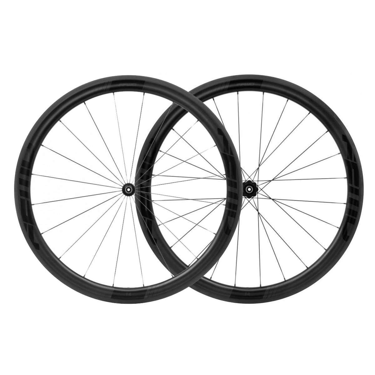 Fast Forward F4R Full Carbon Clincher Wielset met DT Swiss DT240 Naaf Zwart