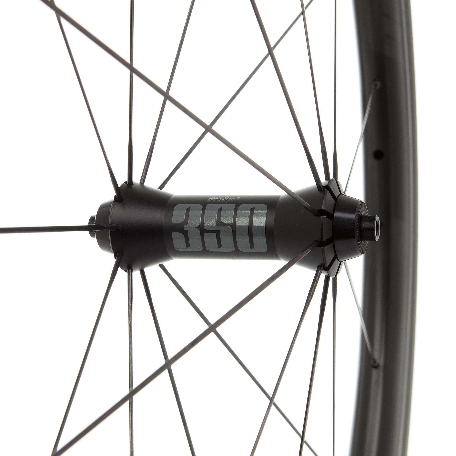 Fast Forward F4R Full Carbon Clincher Wielset met DT Swiss DT350 Naaf Zwart
