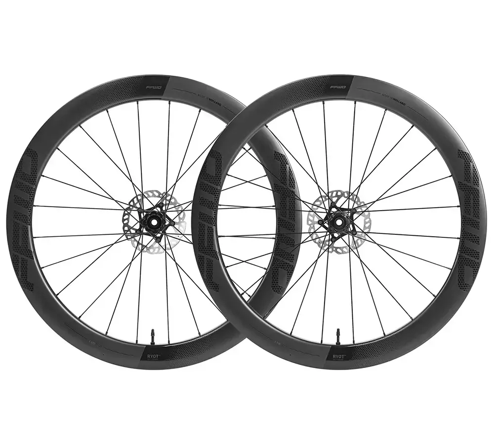 Fast Forward Ryot55 FCC 55mm Disc Wielset met DT240 Naaf Mat Zwart