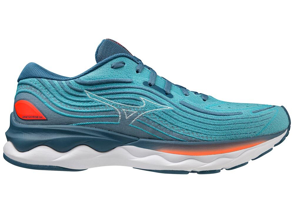 Mizuno Wave Skyrise 4 Hardloopschoenen Blauw/Rood/Wit Heren koop je bij ...