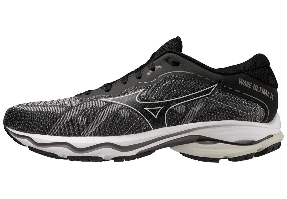 Mizuno Wave Ultima 14 Hardloopschoenen Zwart/Zilver Heren koop je bij ...