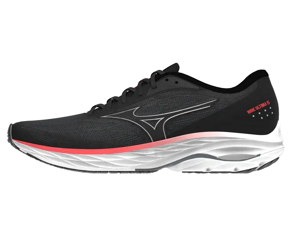 Mizuno Wave Ultima 15 Hardloopschoenen Zwart/Oranje Heren