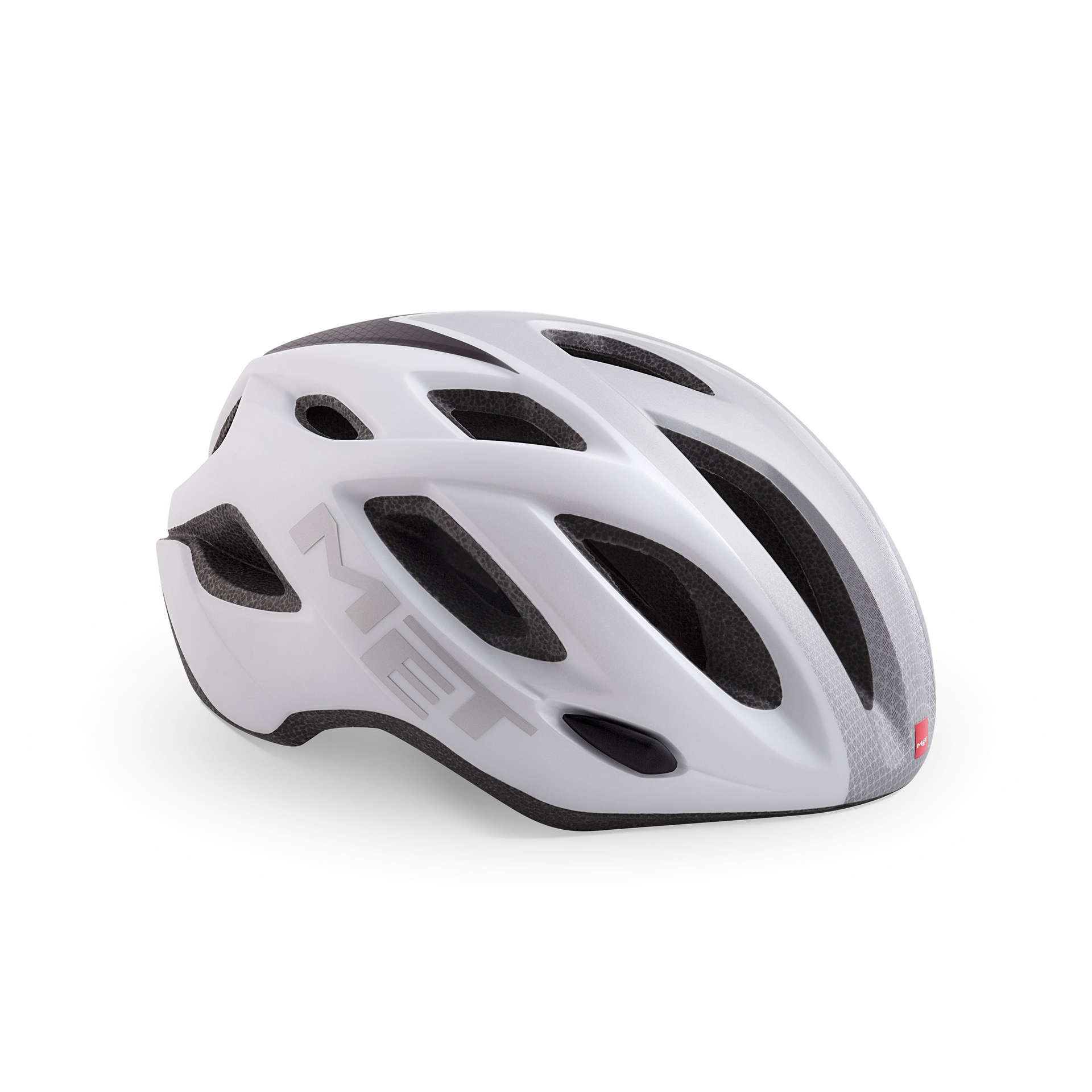 MET Idolo Race Fietshelm Wit/Grijs