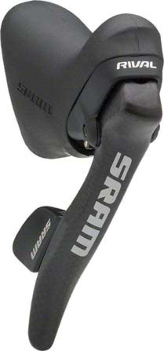 SRAM Rival Shifter 10 speed Rechts Carbon/Aluminium Zwart