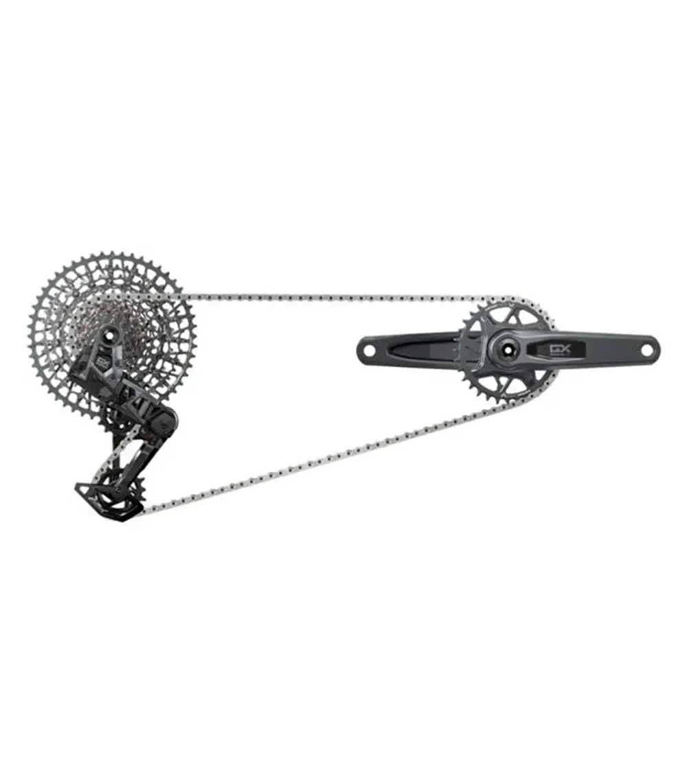 SRAM GX Eagle AXS T-Type Dub Wide Groepset 10-52T 12 Speed