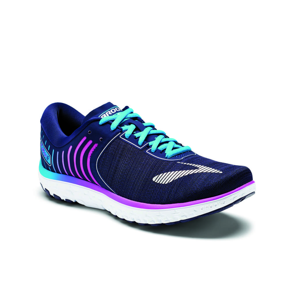 Brooks PureFlow 6 Hardloopschoenen Paars/Blauw/Roze Dames