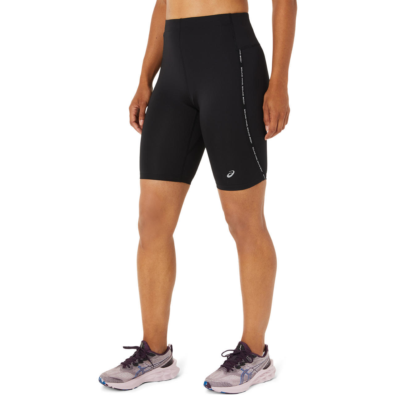 ASICS Race Sprinter Hardloopbroek Kort Zwart Dames