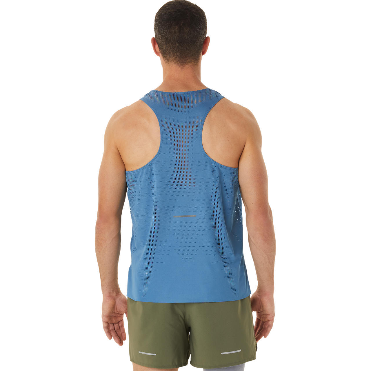 ASICS Ventilate Actibreeze Hardloop Singlet Blauw Heren