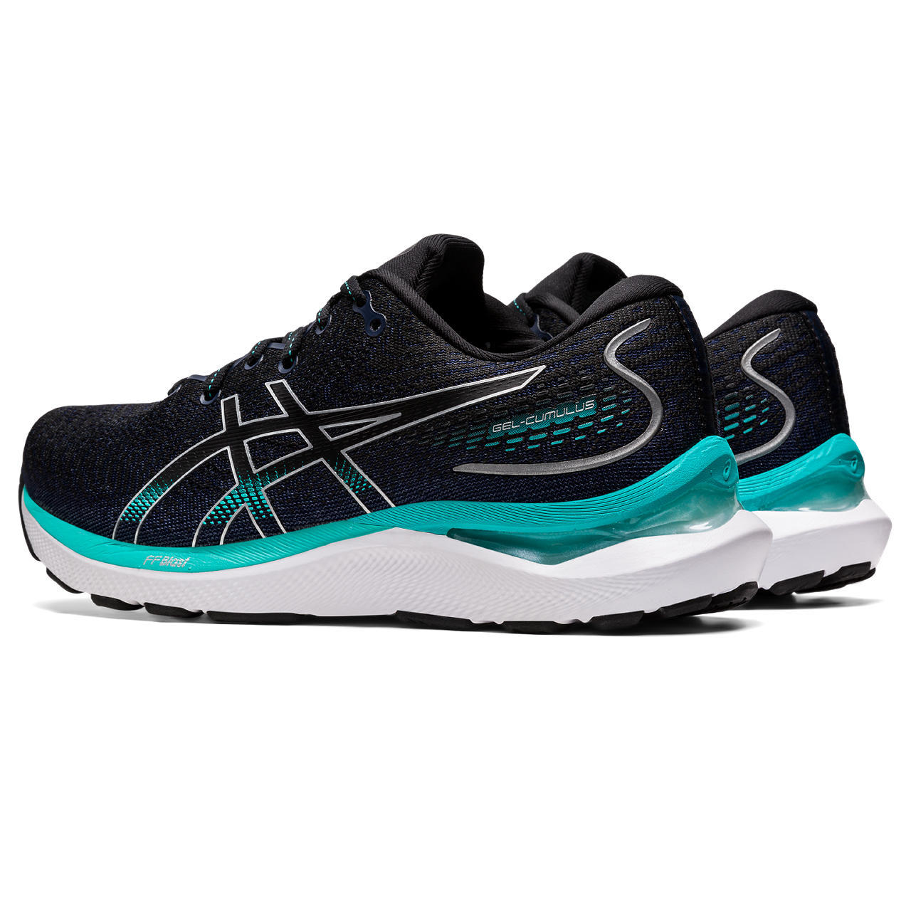 ASICS Gel Cumulus 24 Hardloopschoenen Zwart/Zilver Dames koop je bij ...